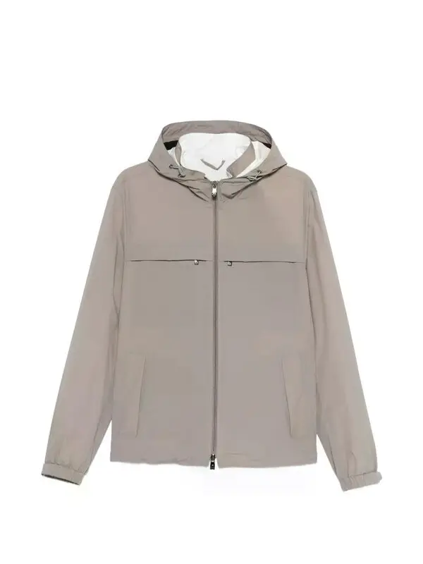 Corneliani Hooded Zip Jacket