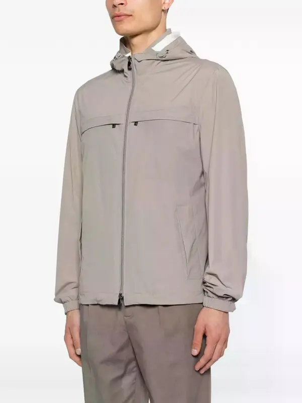 Corneliani Hooded Zip Jacket
