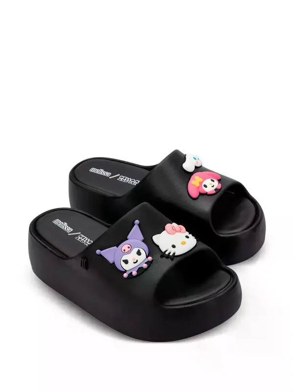 Melissa X Hello Kitty And Friends Free Platform Slides - Black