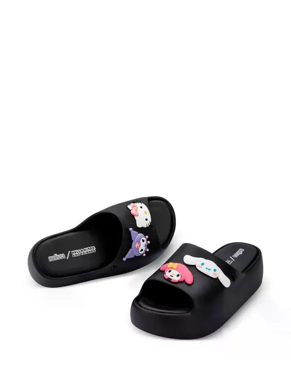 Melissa X Hello Kitty And Friends Free Platform Slides - Black