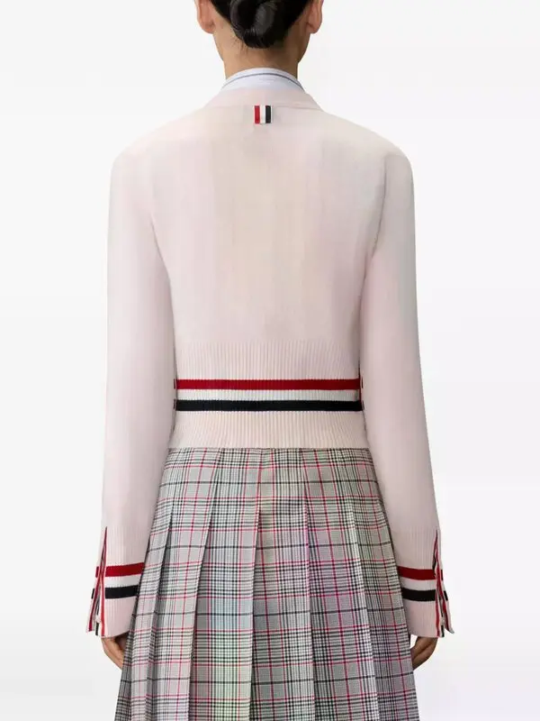 Thom Browne Striped Shrunken Cardigan