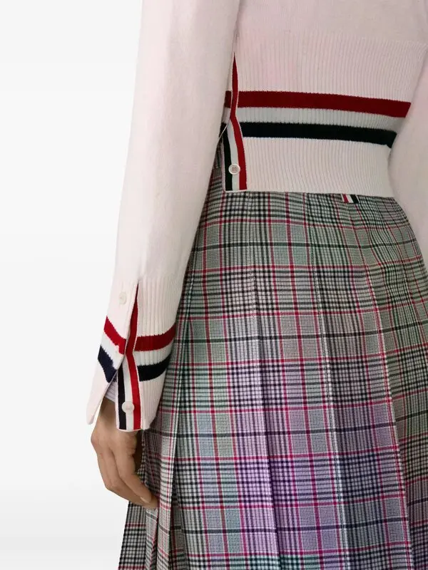 Thom Browne Striped Shrunken Cardigan
