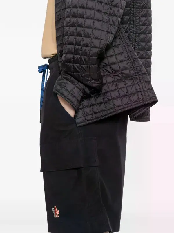 Moncler Gabardine Cargo Shorts