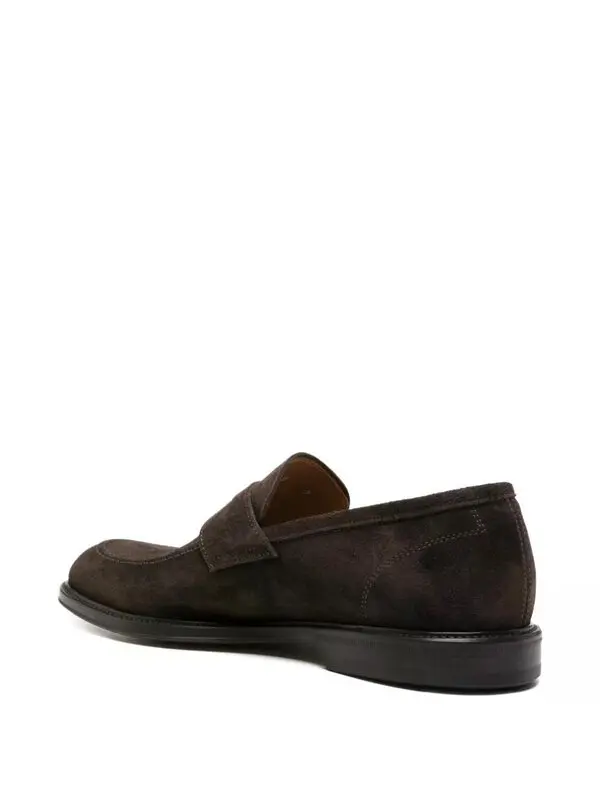 GREEN GEORGE Panelled Loafers