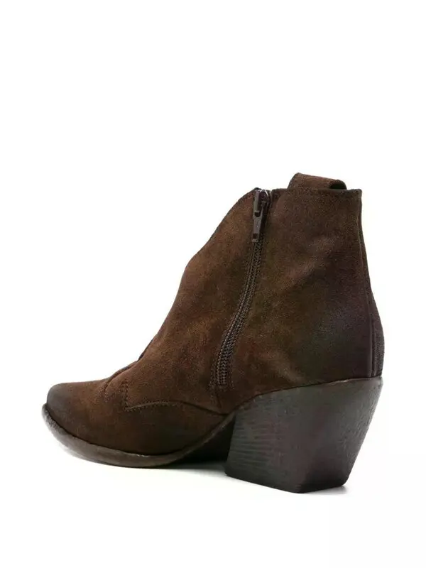 Elena Iachi Suede Ankle Boots