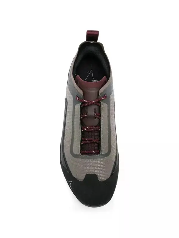 ROA Katharina Lace-up Sneakers - Grey