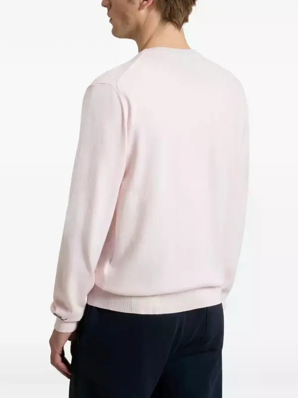 Woolrich Embroidered Logo Cotton Crewneck Sweatshirt
