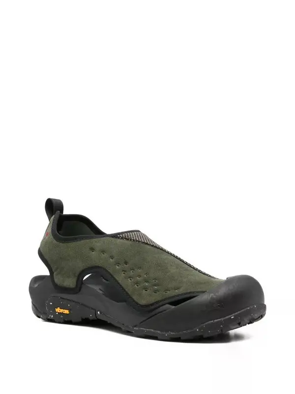 ROA Apry Cut-out Sandals - Green