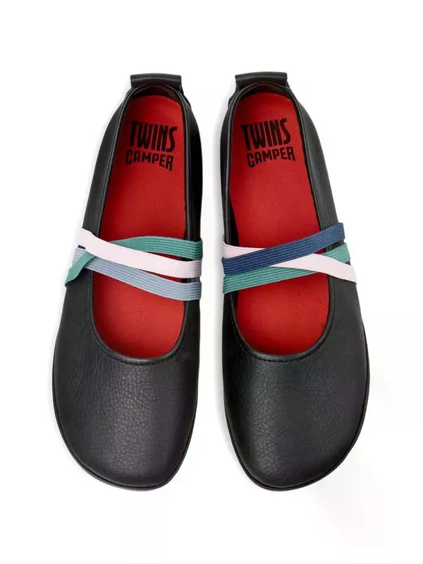Camper Nina Elasticated Ballerina Flats