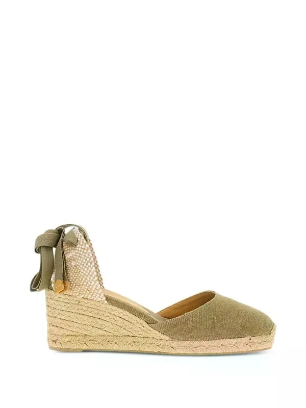CastaÑer Ankle-strap Espadrilles - Green