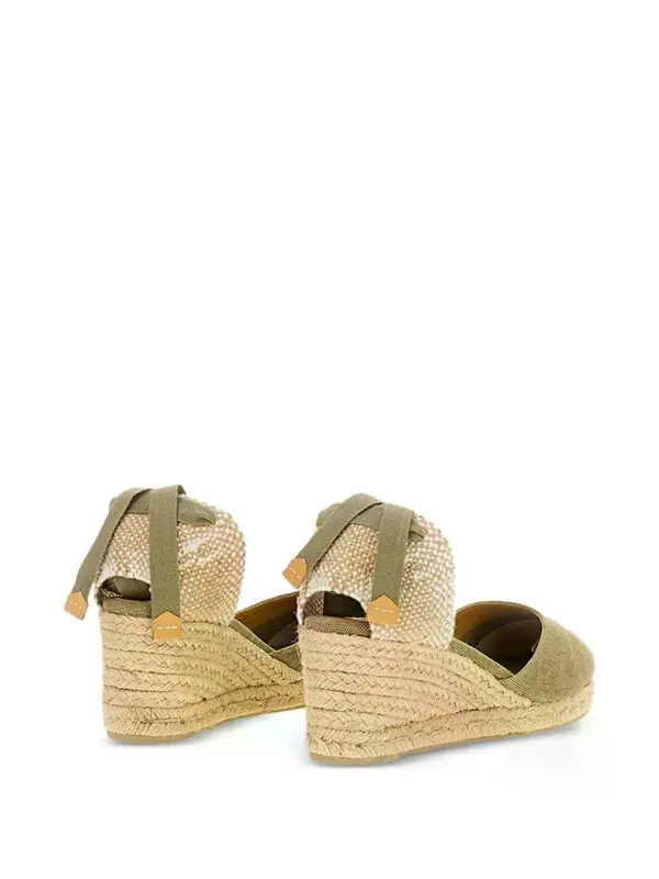 CastaÑer Ankle-strap Espadrilles - Green