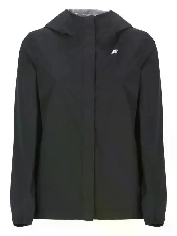 K-WAY Marguerite Hooded Zip-front Jacket