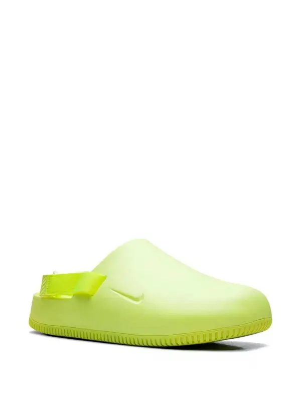 Nike Calm Mules With Strap And Logo
