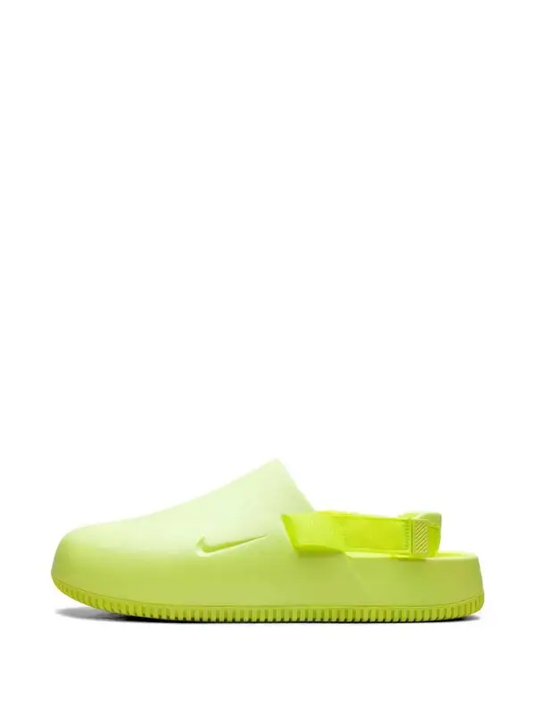 Nike Calm Mules With Strap And Logo