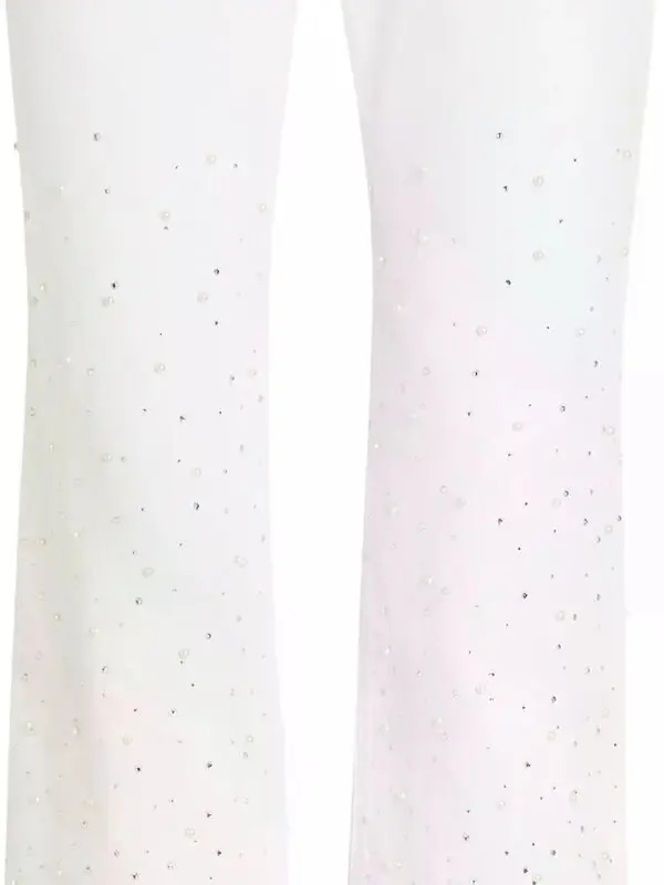 Good American Good Icon Pearl-embellished Bootcut Jeans
