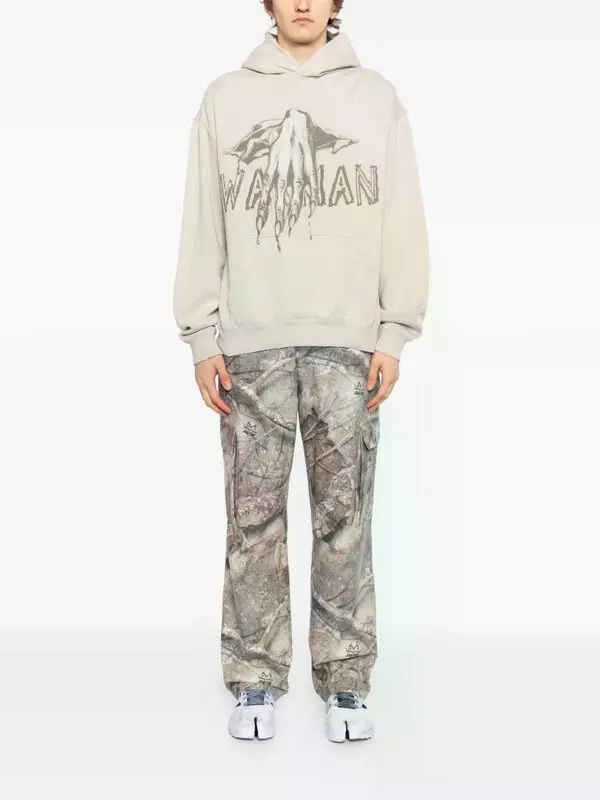 WARMAN Logo-print Hoodie
