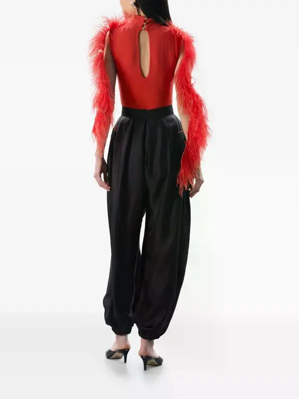 MANURI Dolly Bodysuit - Red