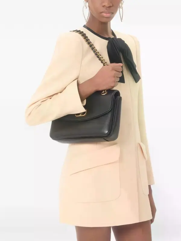 Valentino Garavani Wool Crepe Caban - Neutrals