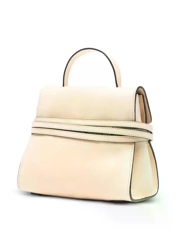 Moschino Tie Me Small Tote Bag - Neutrals