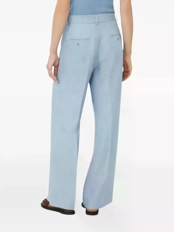 Max Mara Clear Denim Trousers - Blue
