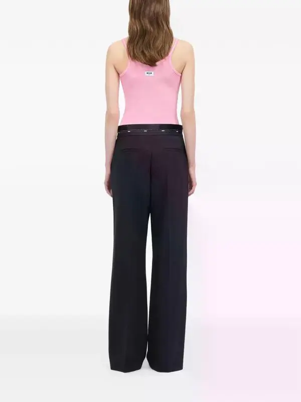 MSGM Embellished Trousers