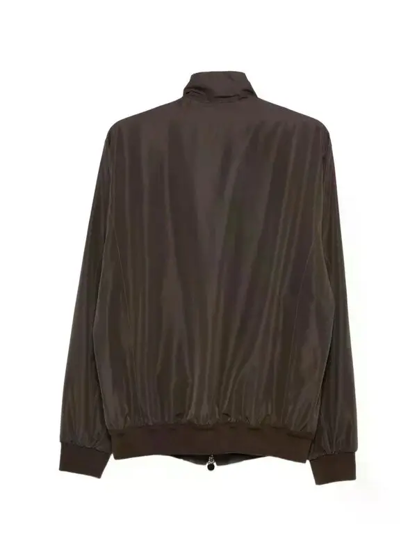 Kiton Zip-fastening Bomber Jacket - Brown