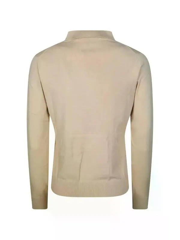 Max Mara Polo V-neck Top