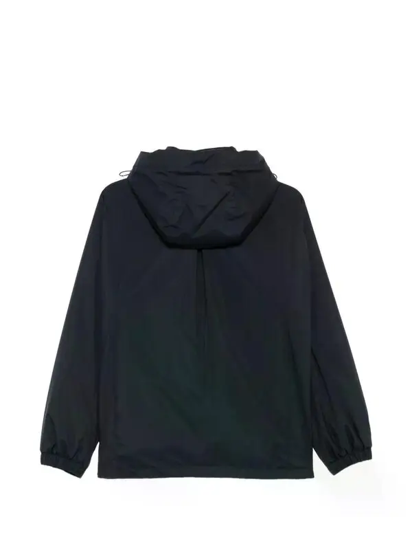 MOORER Zip-up Hooded Jacket