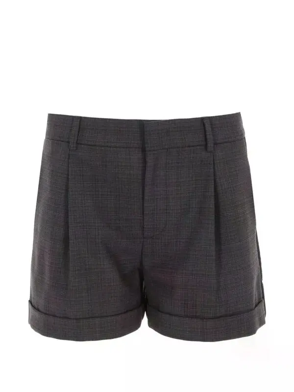 Moschino Cuffed Pleated Shorts