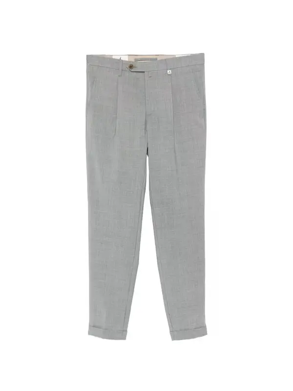 MYTHS Pleated Cuffed Trousers