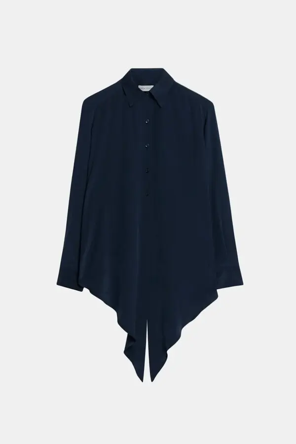Scanlan Theodore Silk Tie Front Shirt