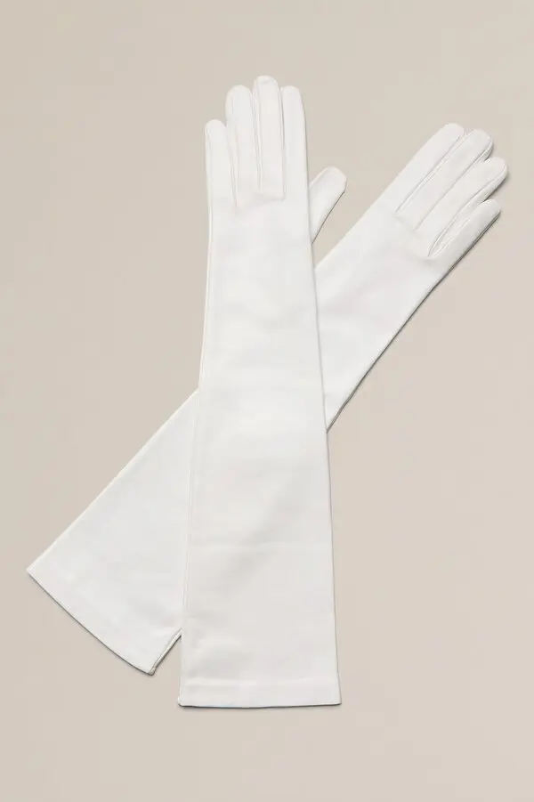 Scanlan Theodore Leather Gloves - Camelia