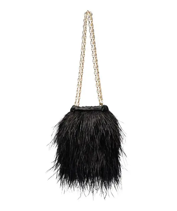 Scanlan Theodore Feather Bucket Bag - Black