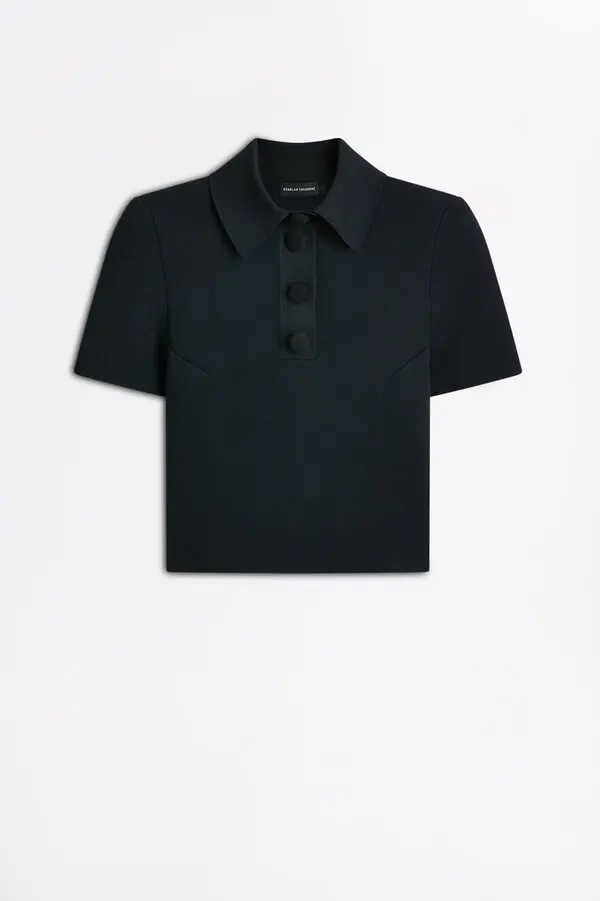 Scanlan Theodore Crepe Knit Milano Shirt