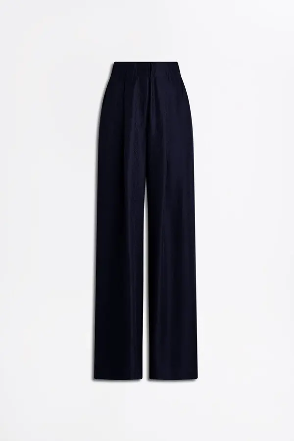 Scanlan Theodore Silk Jacquard Trousers