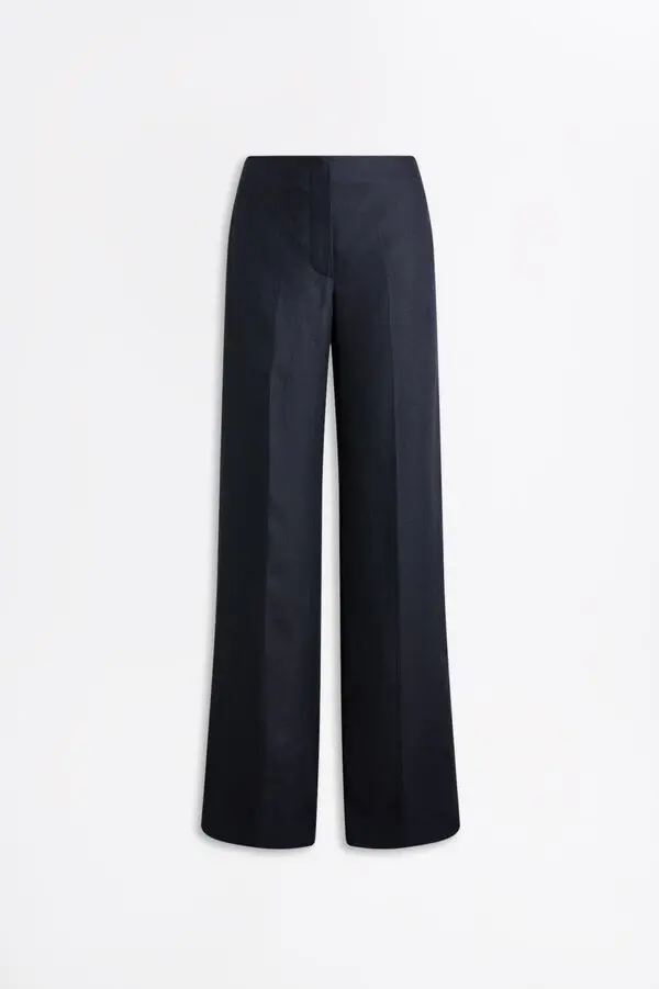 Scanlan Theodore Linen Straight-leg Trousers