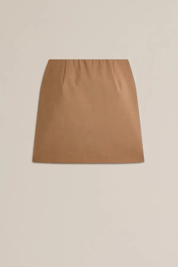 Scanlan Theodore Mini Skirt - Honey