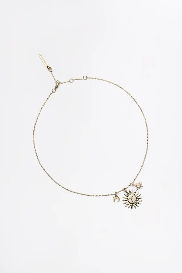 Scanlan Theodore Celestial Charms Choker - Light.gold