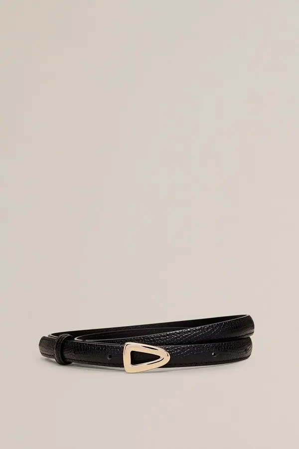 Scanlan Theodore Small Soft Triangle Belt 1.2 - Black