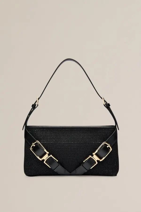 Scanlan Theodore Buckle Shoulder Bag