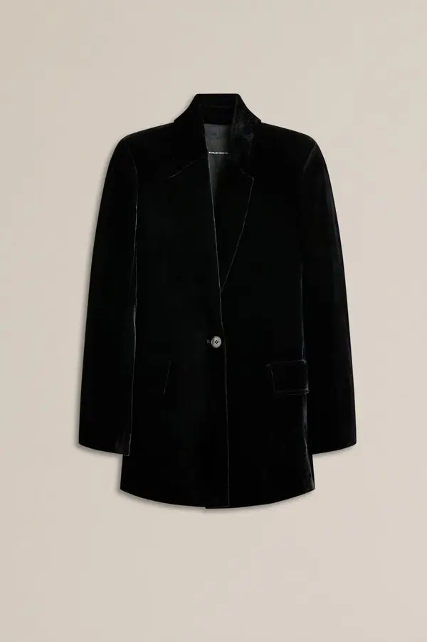 Scanlan Theodore Velvet Tailored Jacket