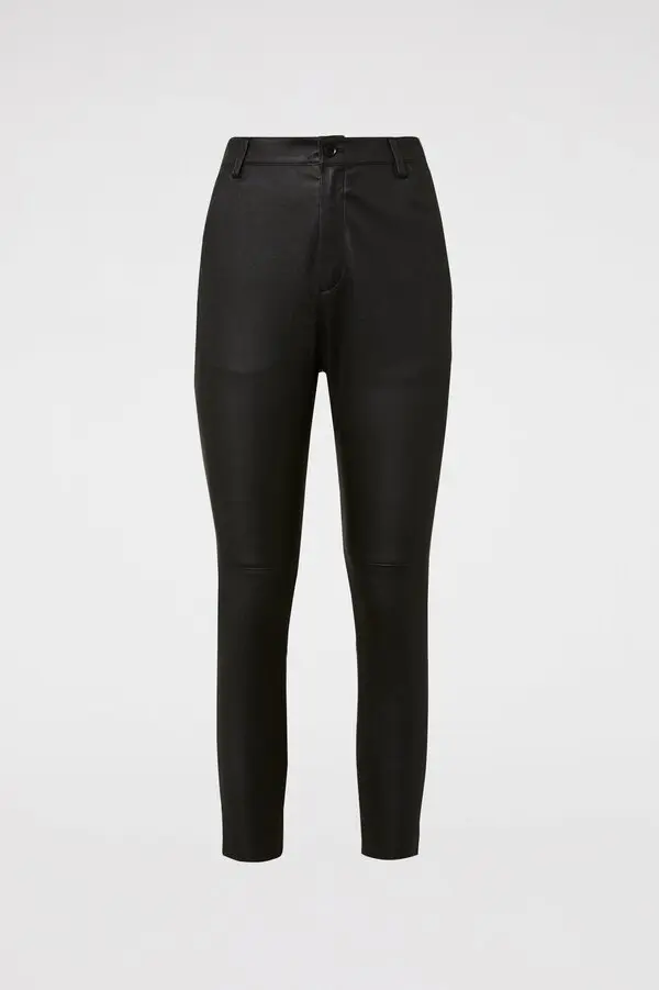 Scanlan Theodore Stretch Leather Low Rise Trousers