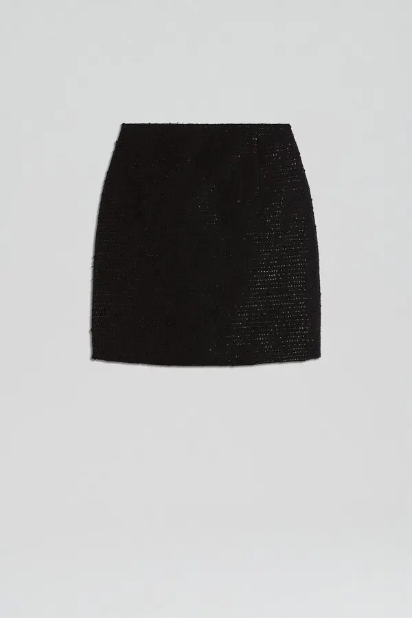 Scanlan Theodore Tailored Sequin Mini Skirt