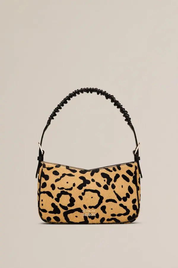 Scanlan Theodore Printed Calf Hair Shoulder Bag