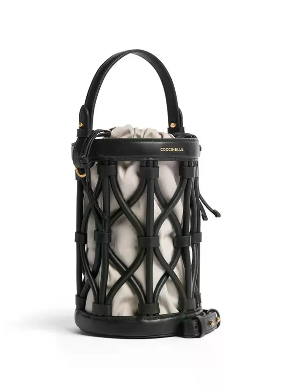 COCCINELLE Small Koi Bucket Bag - Black