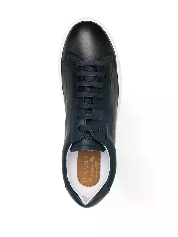 DOUCAL'S Lace-up Low-top Sneakers - Blue