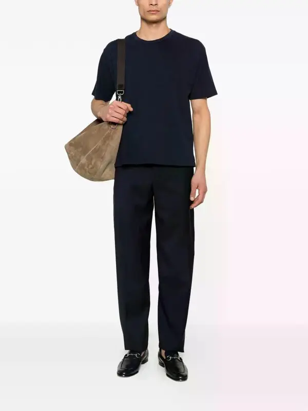 ROBERTO COLLINA Crew-neck T-shirt - Blue