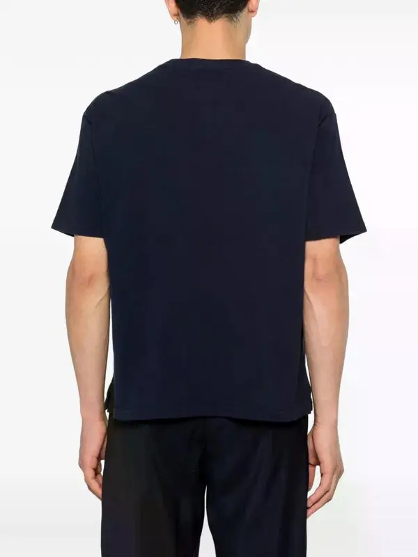 ROBERTO COLLINA Crew-neck T-shirt - Blue