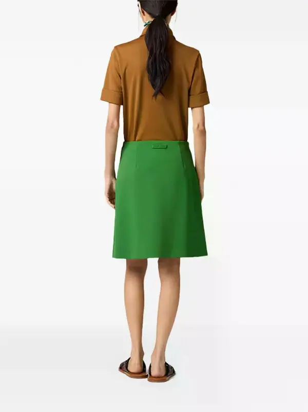 Miu Miu Technical Jersey Skirt