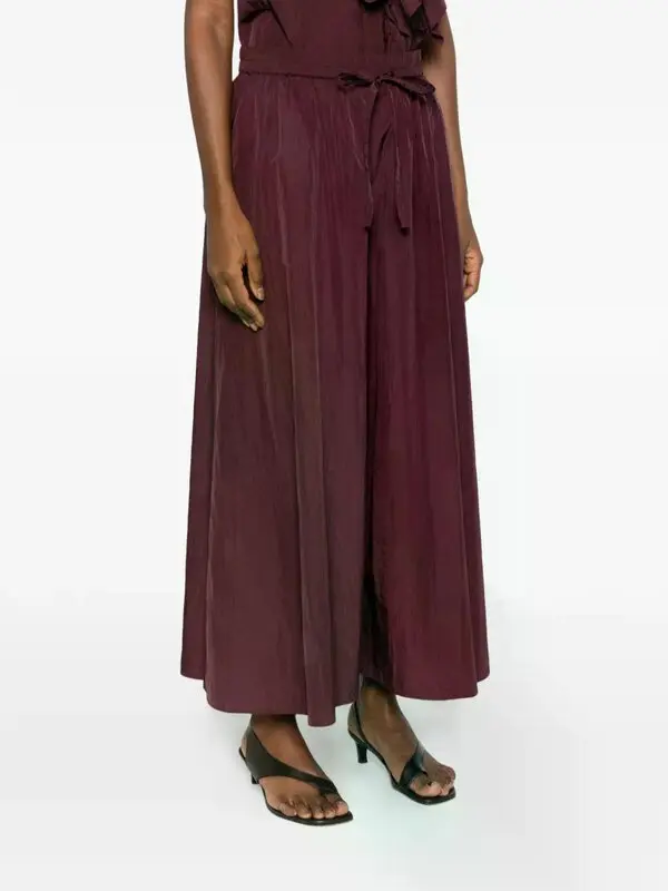 PSOPHIA Wide-leg Drawstring Trousers